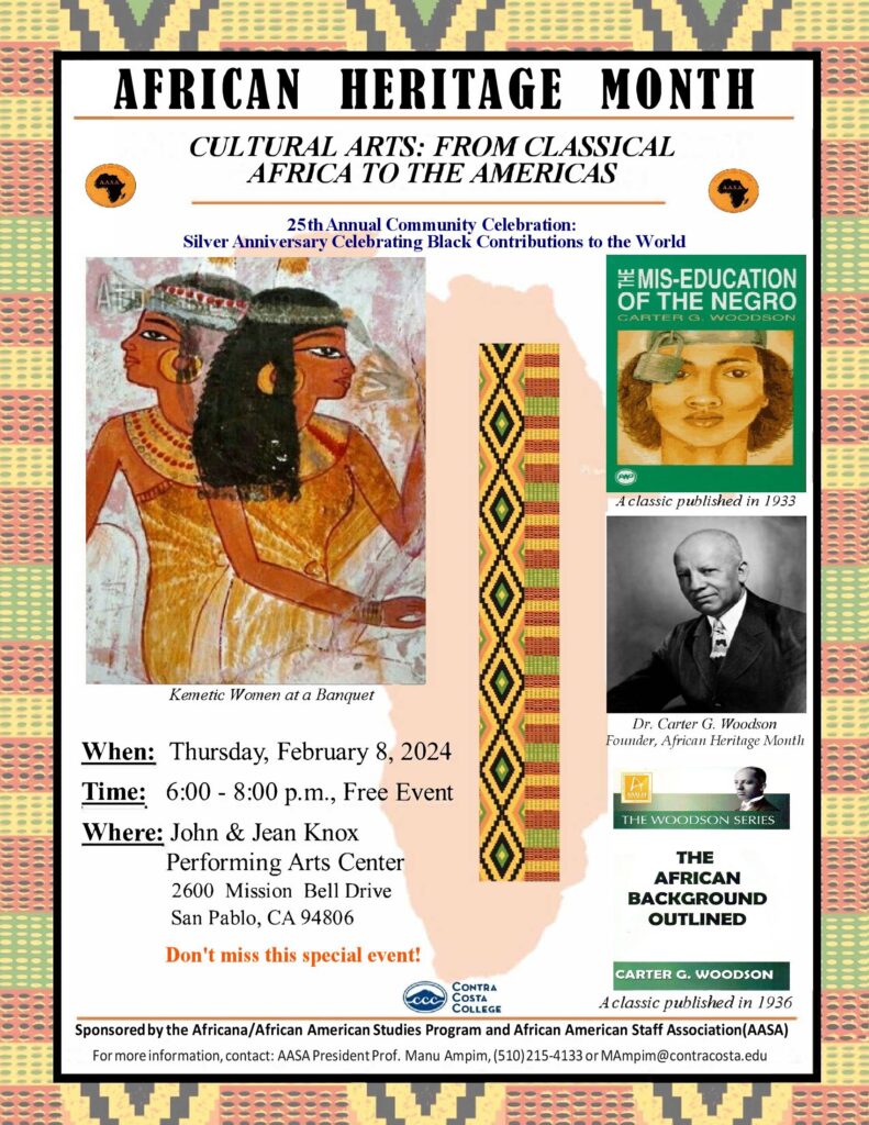 CCC to host 25th anniversary celebration of African Heritage Month ...