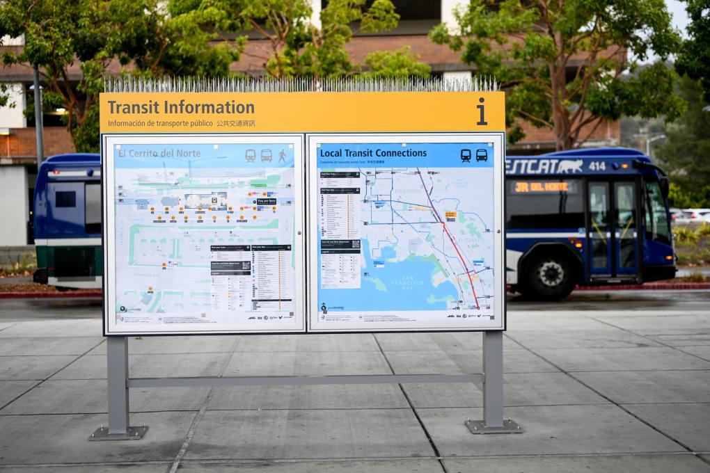BART, partners test out new transit maps and signs - Richmond Standard