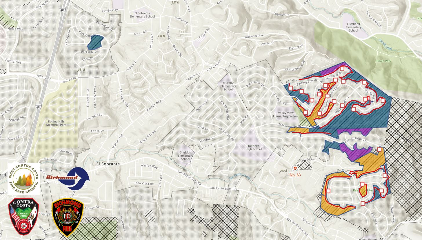 Map reveals Measure X Fuel Reduction progress throughout Richmond ...