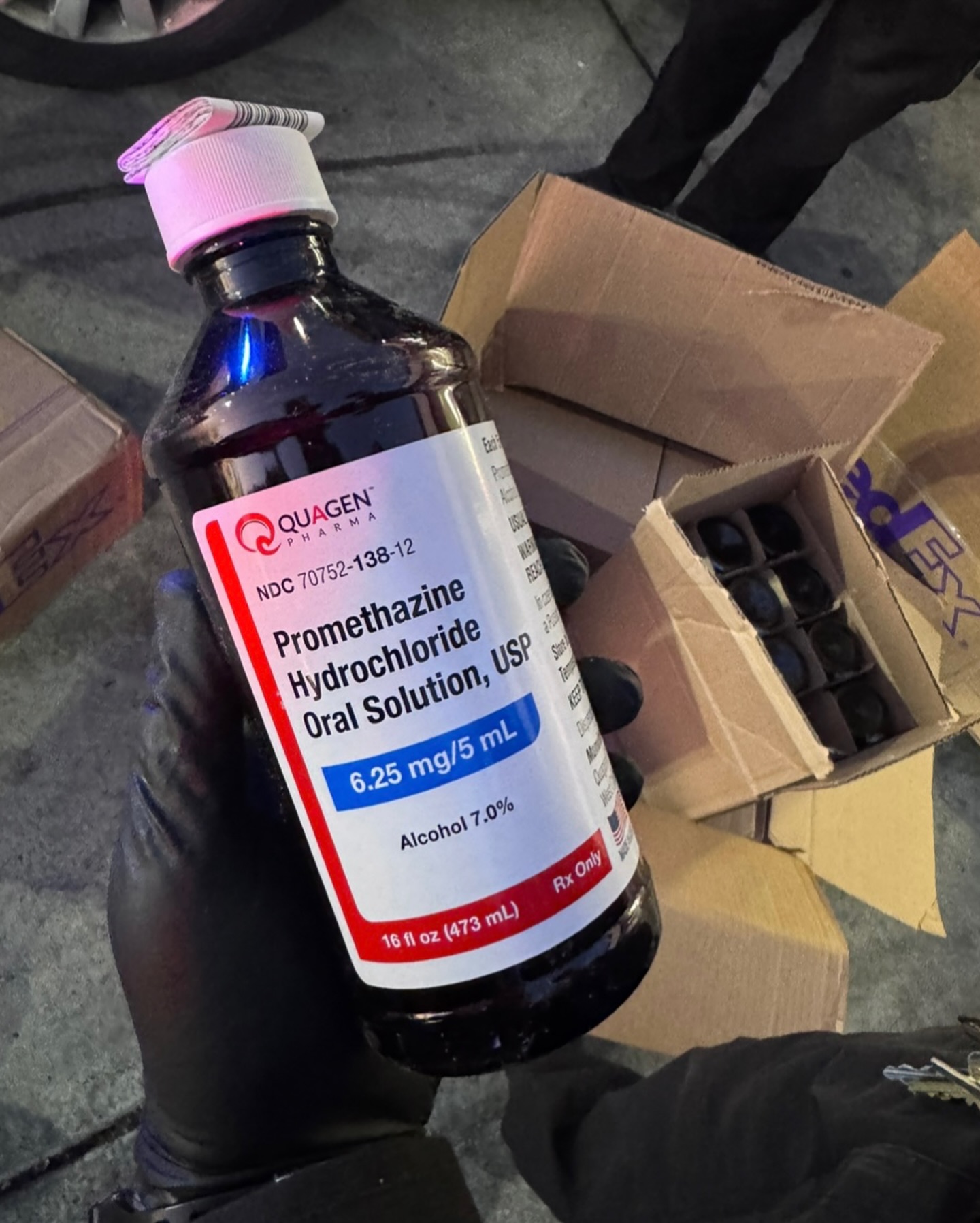 Traffic stop leads to seizure of 240 bottles of promethazine - Richmond ...