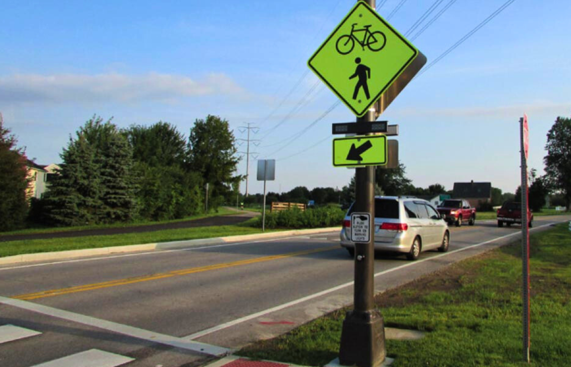 Flashing beacons to be installed at four Carlson Blvd. intersections ...