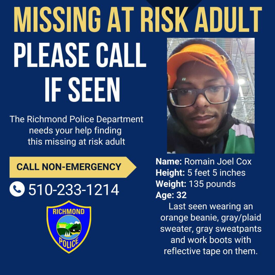 Update: Missing Richmond man's remains recovered from Bay - Richmond Standard